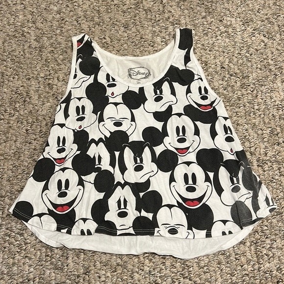 Disney | Tops | Mickey Mouse Tank Top | Poshmark